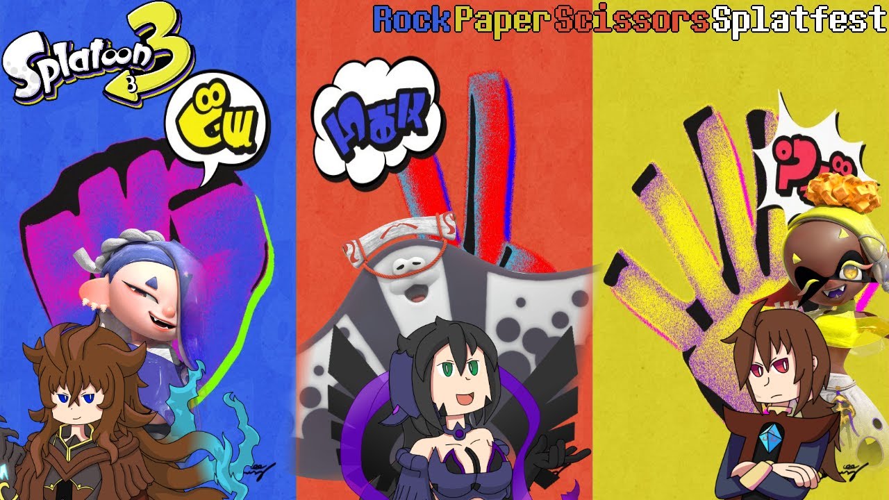 Splatoon 3 World Premiere Demo - Rock/Paper/Scissors - Episode #2 - We ...