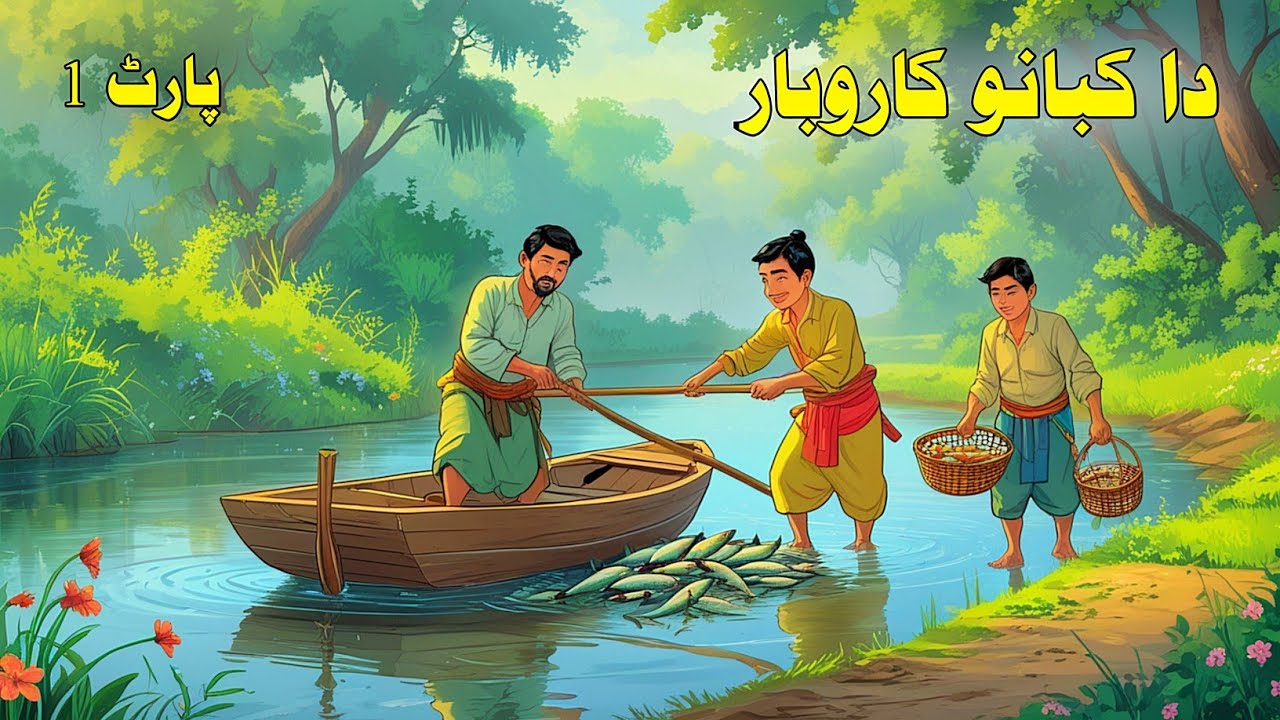 Aslam Hunting Fish Moral story Part 1 | دا کبانوں کاروبار پارٹ اول ...