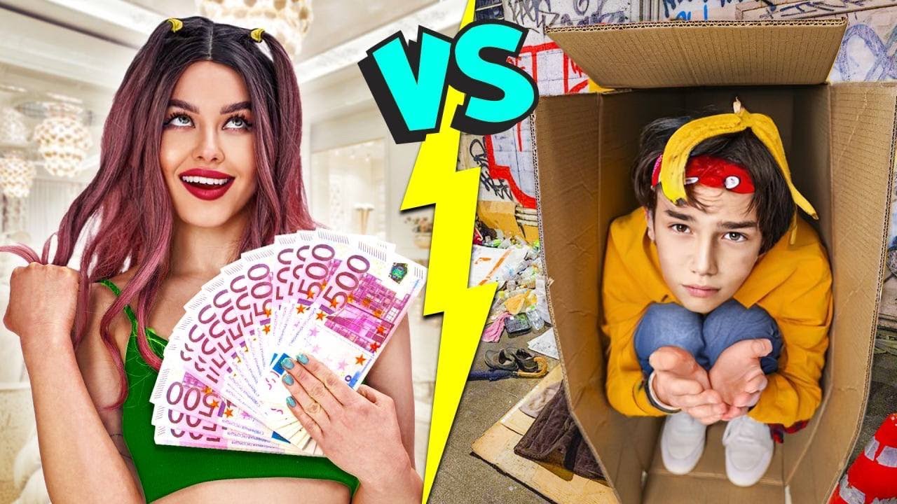 Rich and Normal Student Swapped Bodies. Funny High School Situations ...