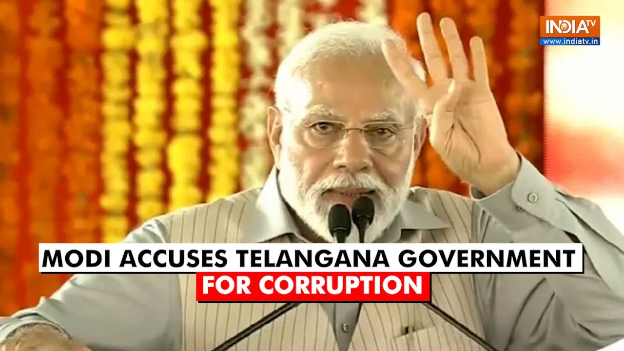 “KCR govt is the most corrupt …” PM Modi lashes on corruption ...