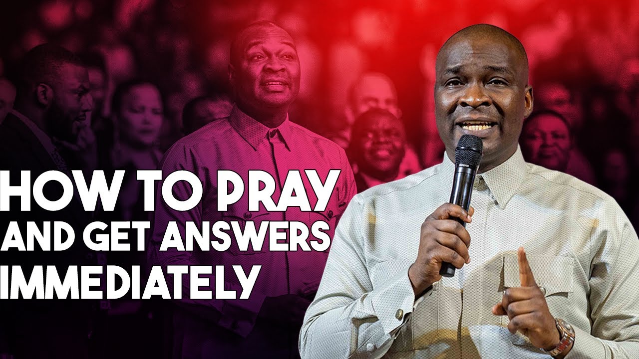 HOW TO PRAY AND GET ANSWERS IMMEDIATELY - YouTube