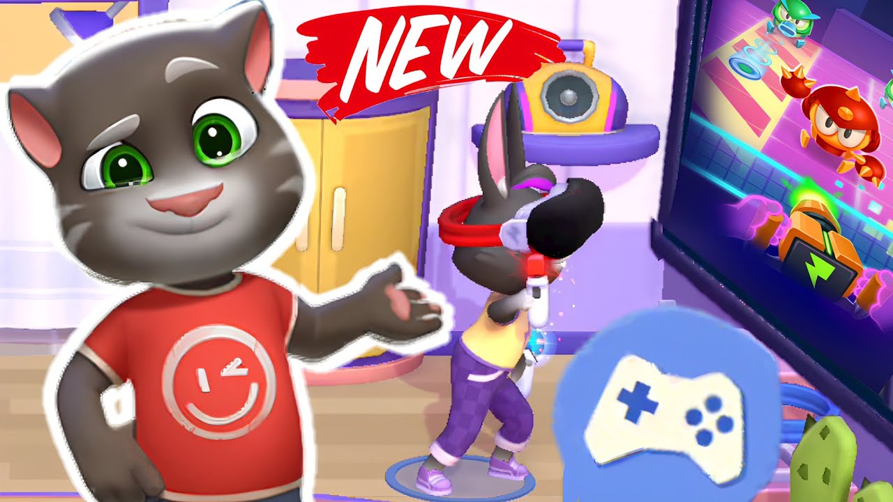 My Talking Tom Friends 2 New update - Becca's House Gameplay Android ...
