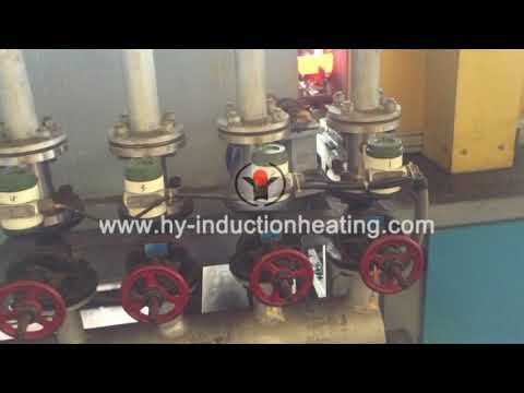Quenching and tempering line for pipe - YouTube