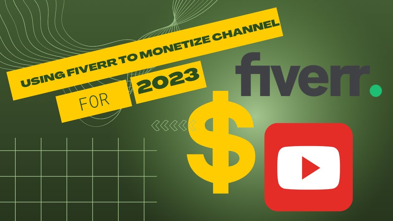 Using Fiverr to Monetize My Youtube channel 2023, Fiverr Monetization ...