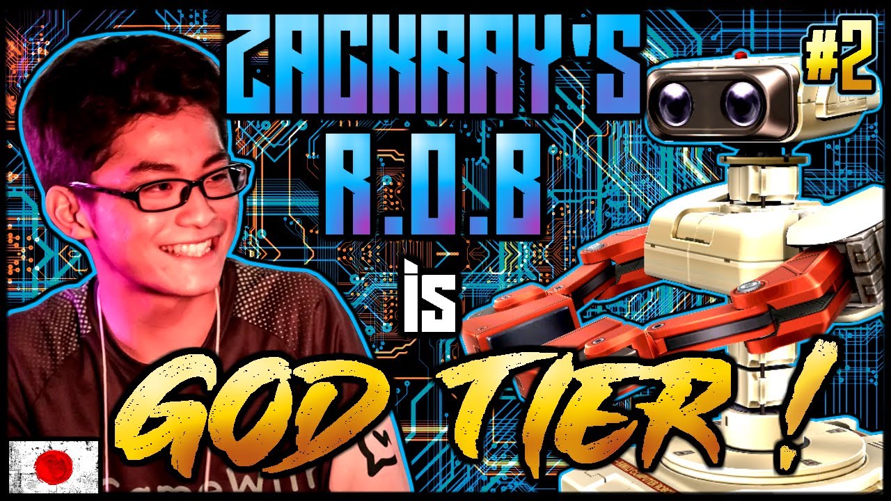 ZACKRAY ROB is GOD TIER! | ザクレイ の神プレイ集 [スマブラSP ] | Smash Ultimate #2 ...