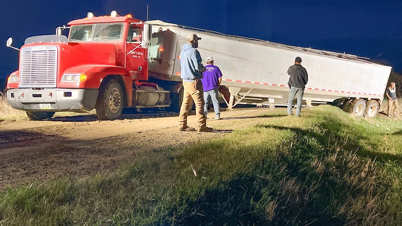 Farm Accident Almost Ends Bad. - YouTube