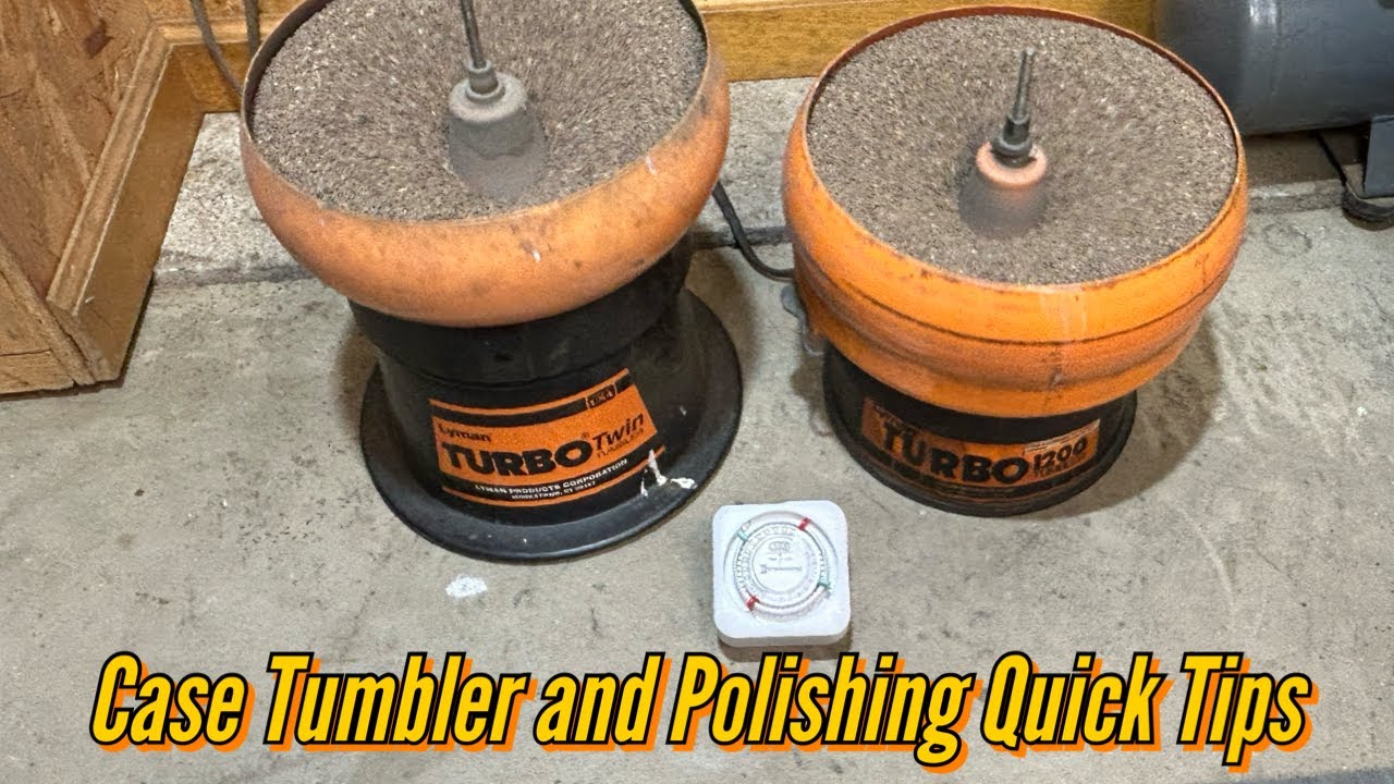 Lyman Turbo, Vibratory Case Tumbler, Cleaning and Polishing Brass ...