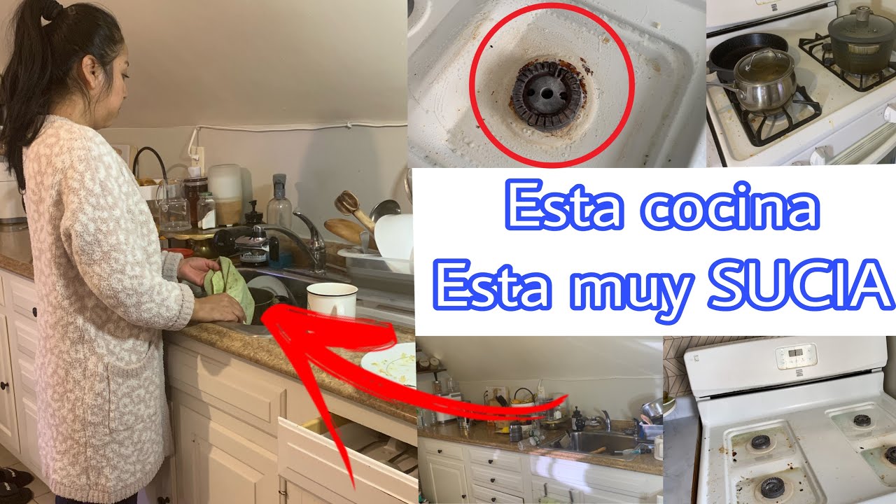 💥 TIPS PARA LIMPIAR LA COCINA MUY SUCIA Y CON GRASA| LIMPIA TU ESTUFA ...