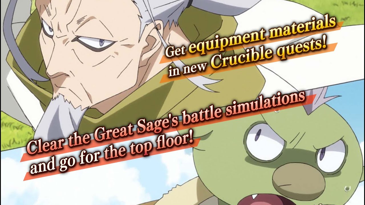 Crucible: Great Sage's Training | SLIME - ISEKAI Memories - YouTube