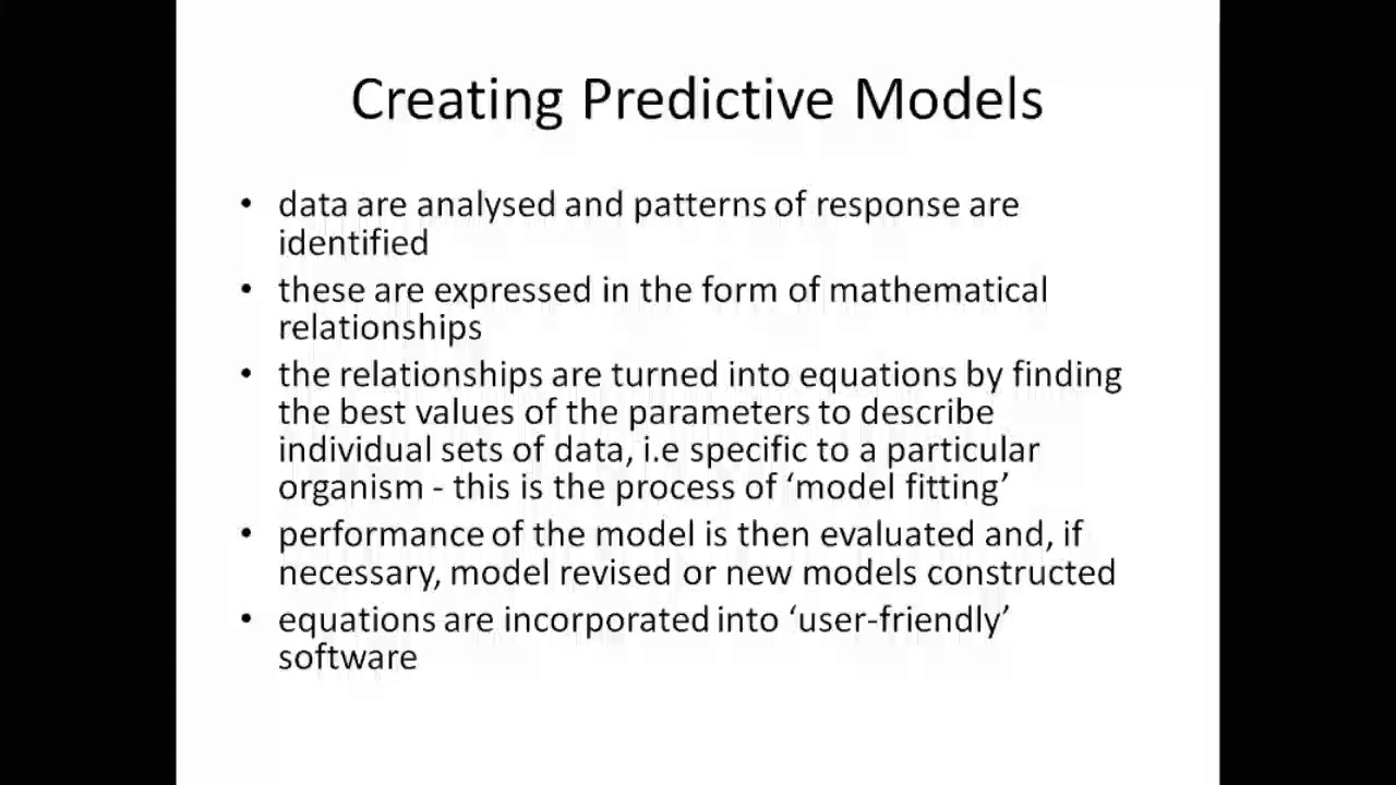 Predictive Microbiology 1 - YouTube