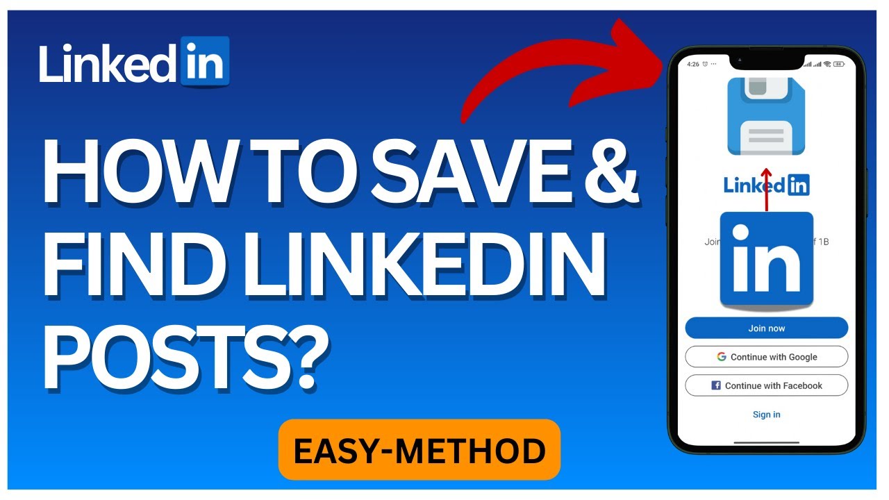 How to Save & Find LinkedIn Posts 2024? - YouTube