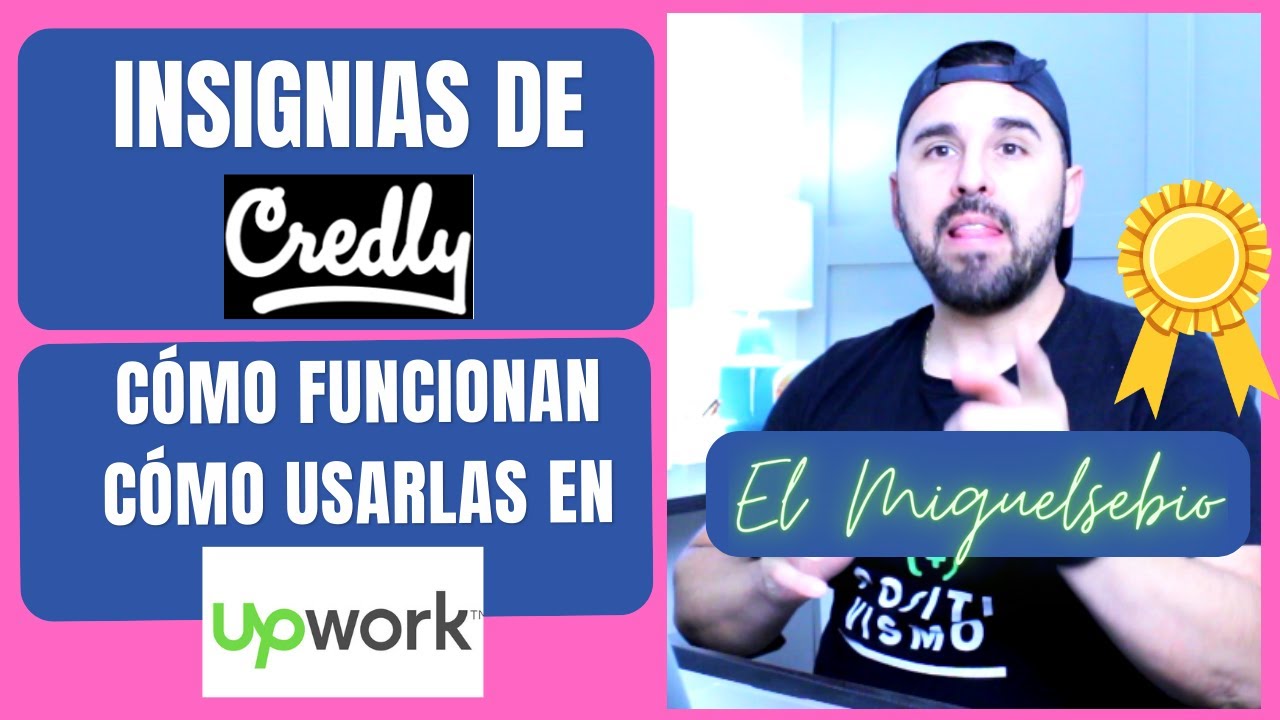 Cómo funcionan las insignias de CREDLY en UPWORK - YouTube