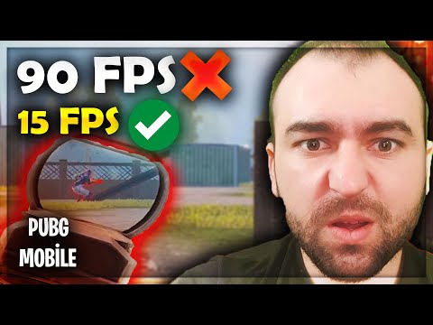 15 FPS OYNUYORUM | PUBG MOBILE !!! GAMEPLAY