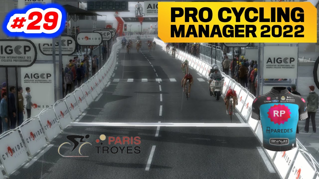 PCM 2022 Pro Cyclist #29 - Paris - Troyes - YouTube