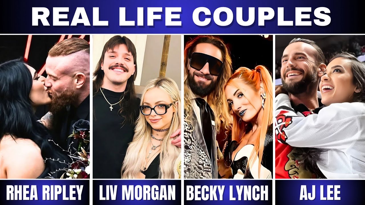 WWE Couples Who Married in Real Life I WWE Couples in 2025 - YouTube