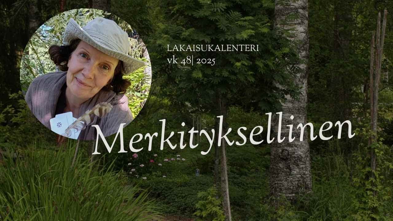Merkityksellinen vk 48 lakaisukalenteri 2025 - YouTube