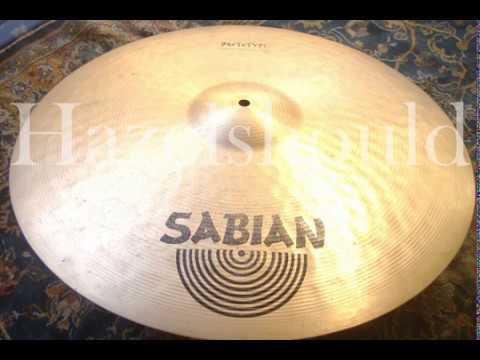 Sabian 2005 Vault Tour HHX 21" Prototype Ride 3140gs - YouTube