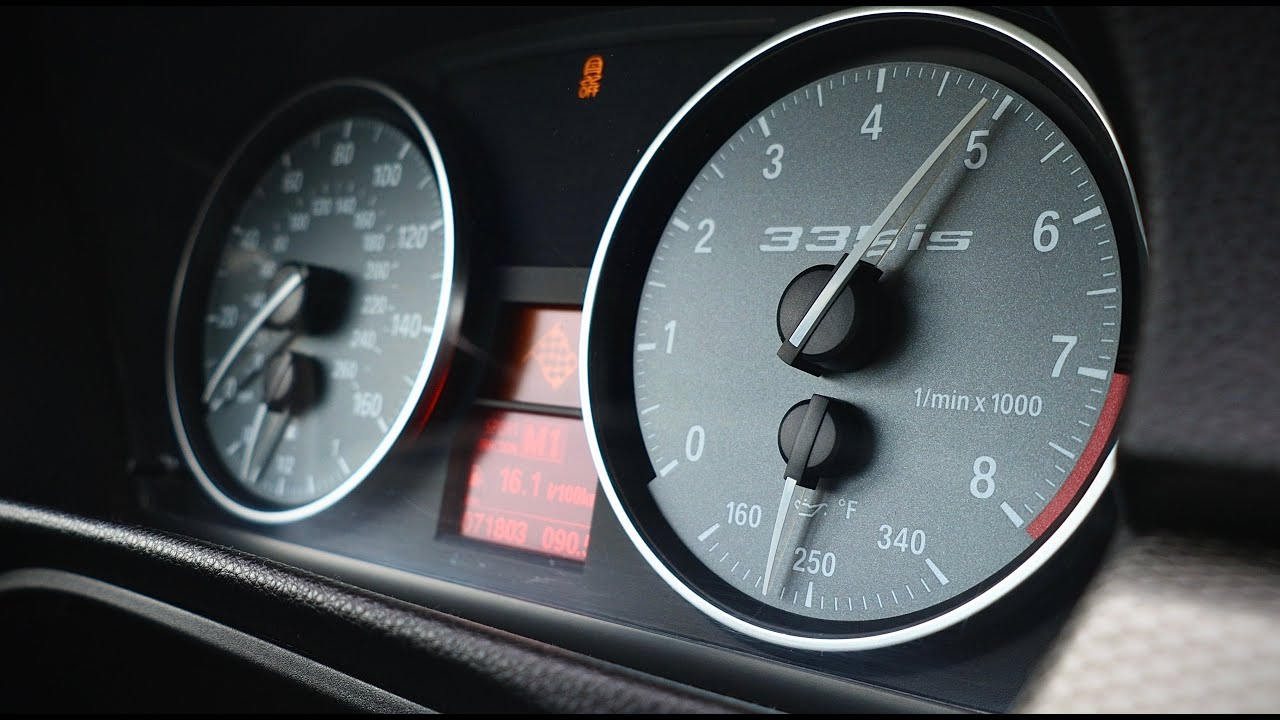 BMW 335is DCT st1 Launch - YouTube