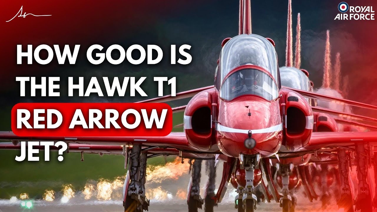 How good are the RAF Red Arrows HAWK T1 jets? Explained by Mike Ling ...