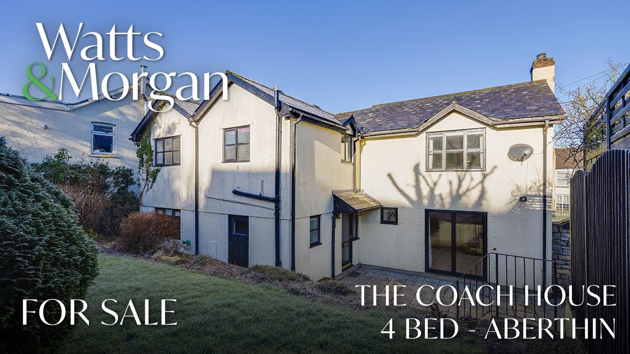Walk-through property video tour of The Coach House - Aberthin - YouTube
