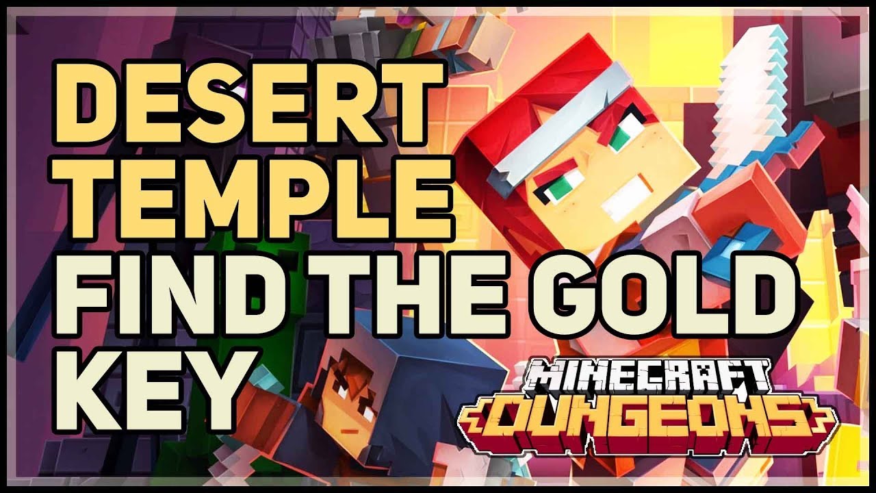 Find the Gold Key The Nameless Kingdom Minecraft Dungeons - YouTube