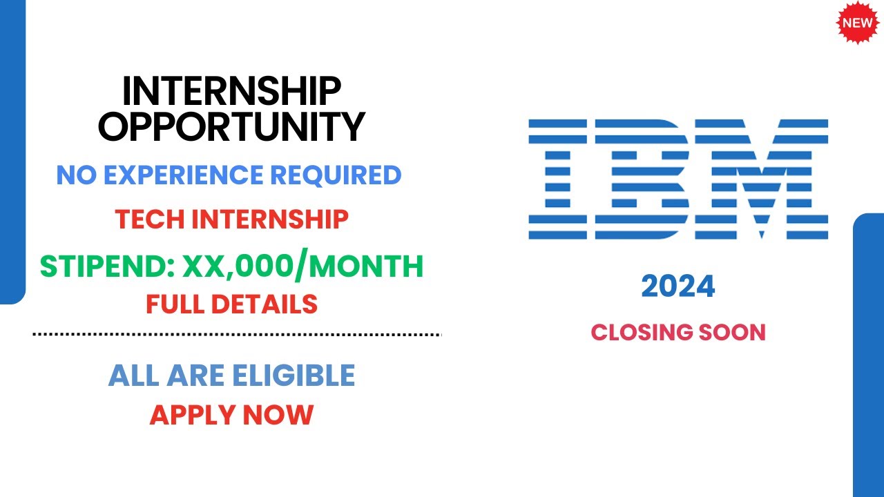 IBM Software Developer Intern Position: Complete Guide to Apply - YouTube