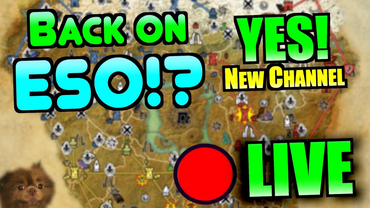 Save a Cro Sunday? ESO COMEBACK! On New YT Channel! - YouTube