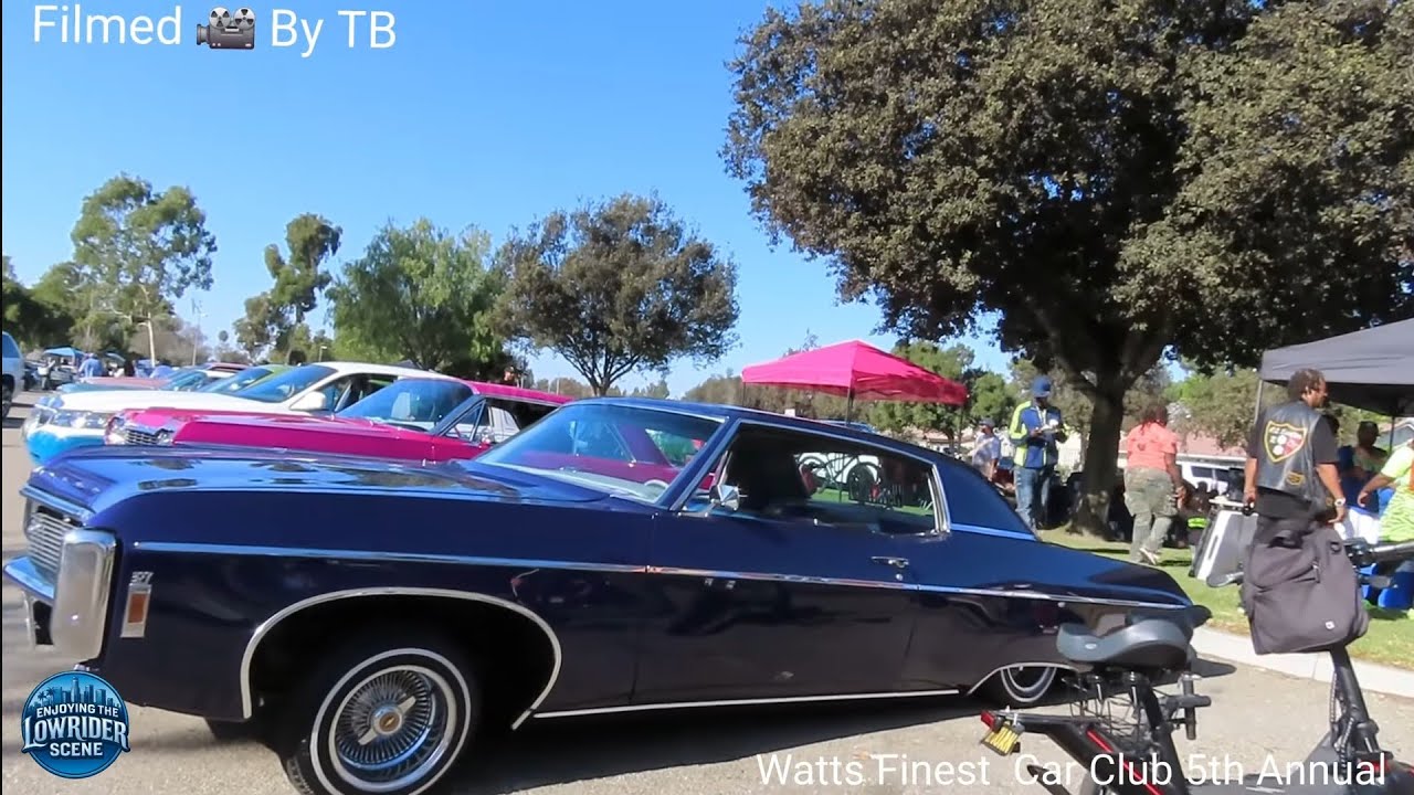 WATTS FINEST CAR CLUB 5TH ANNUAL . NICE TURN OUT 10/12/25. Lot of ...