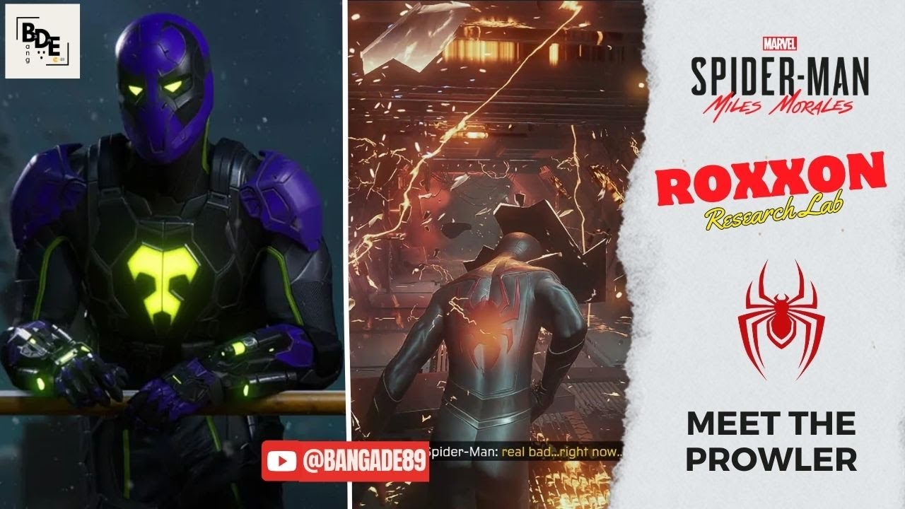 Marvel's Spider Man : Miles Morales Roxxon Research Lab - YouTube