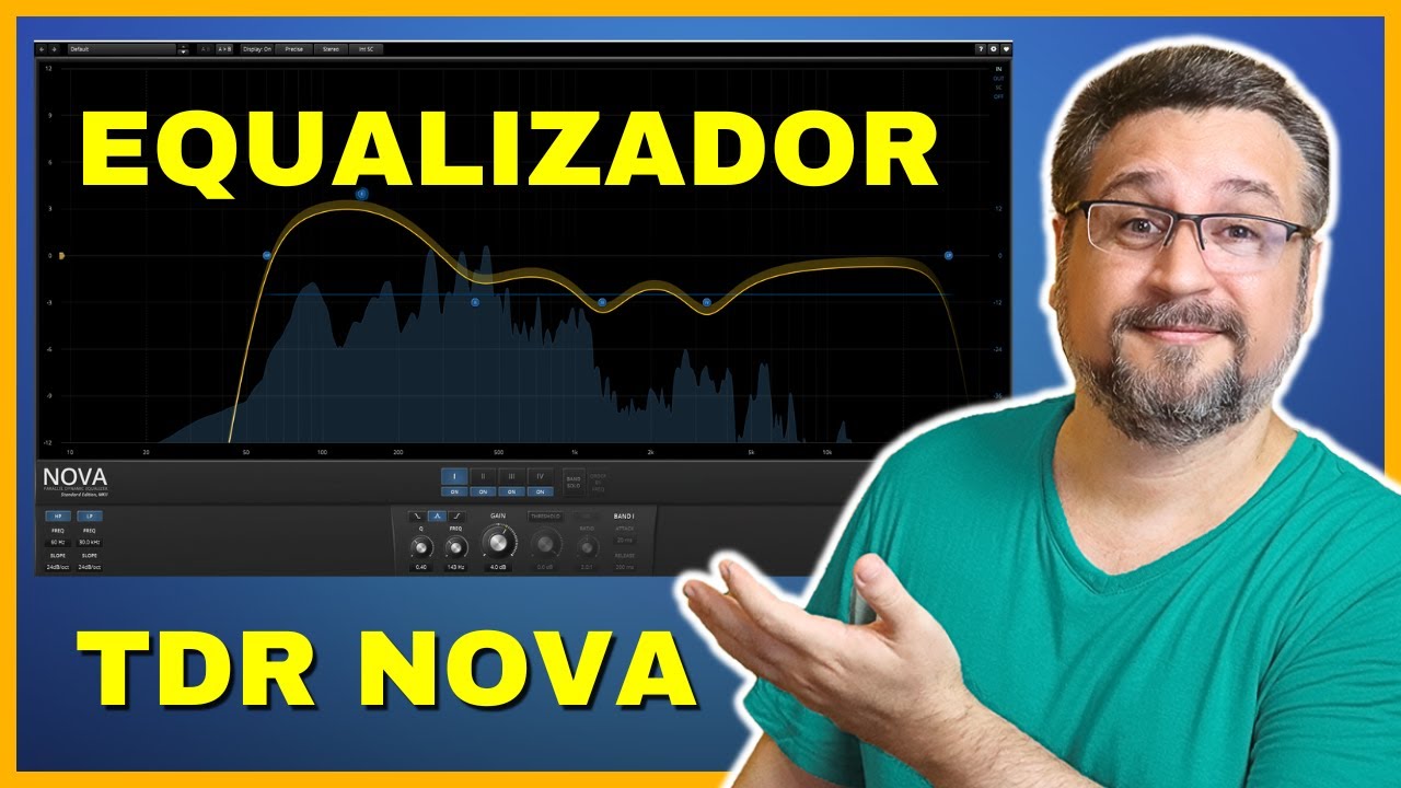 TDR Nova Equalizador para Voz - Passo a Passo Fácil - YouTube