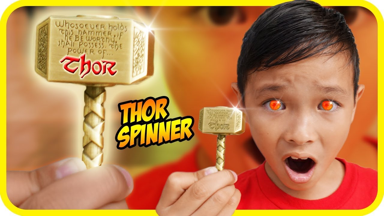 Thor Fidget Spinner Toy Hunt at Shopping Mall #14 – TigerBox HD - YouTube