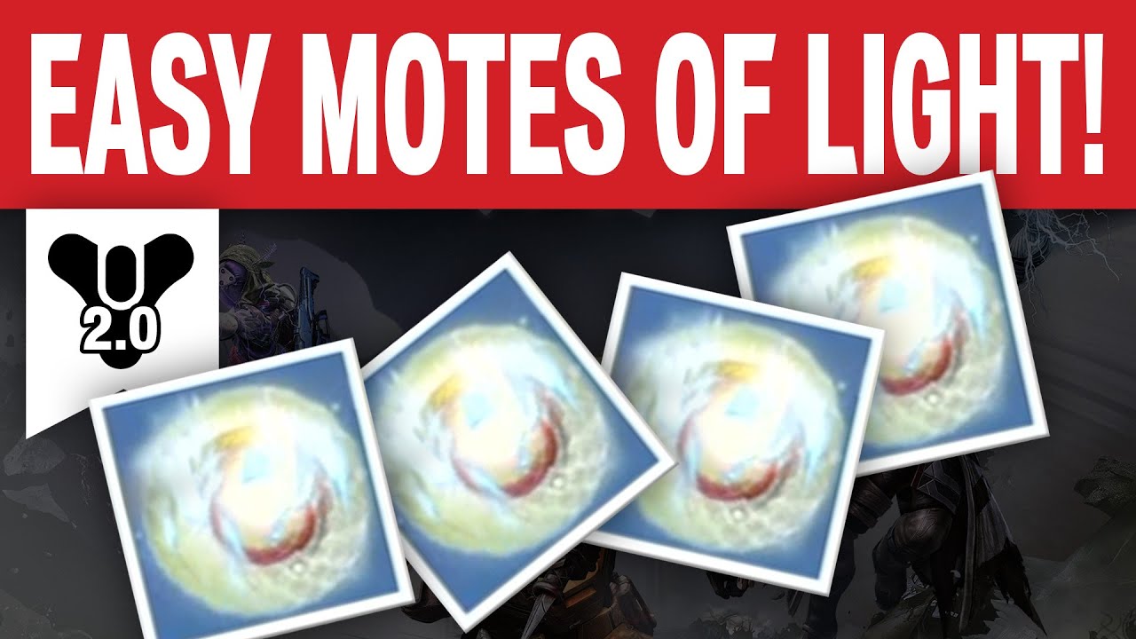 Destiny - GET MOTES OF LIGHT EASY AND FAST! - YouTube