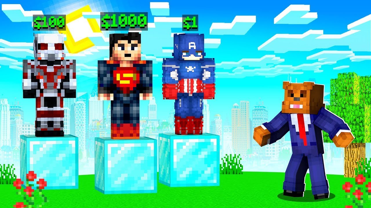 Becoming The GREATEST Hero In Minecraft Superhero Creator - YouTube