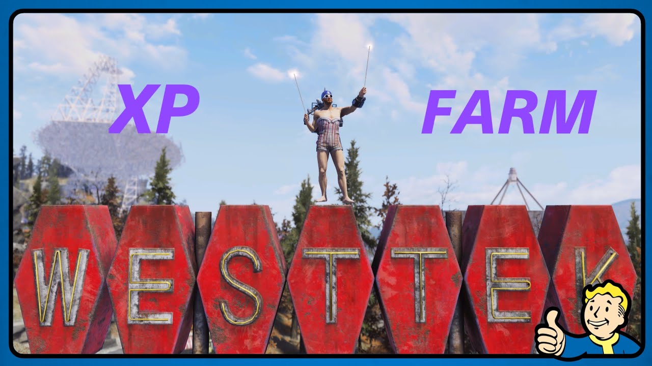 Fallout 76 - XP FARM - YouTube