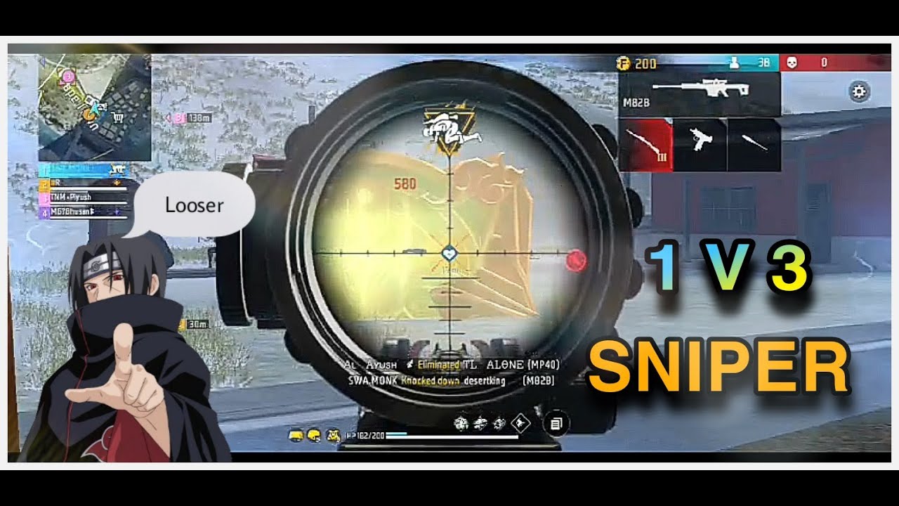 Crazy Moments|| Once A Sniper Always A Sniper #freefire #games #shadow - YouTube