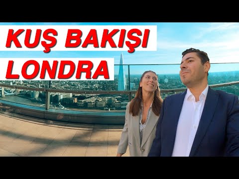 Sky Garden | Kuş Bakışı Londra ve Turistlik (6 Ağustos 2022)