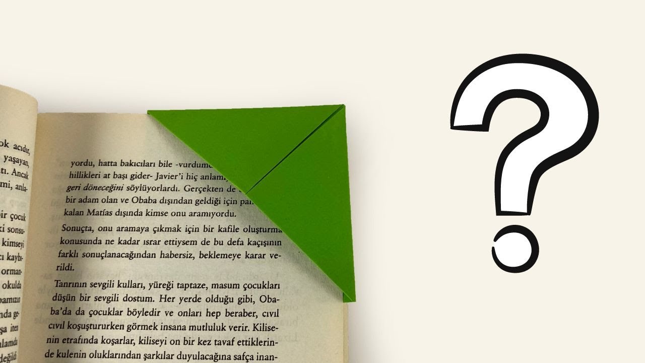 Come creare un segnalibro origami | Origami Bookmark Corner [Easy ...