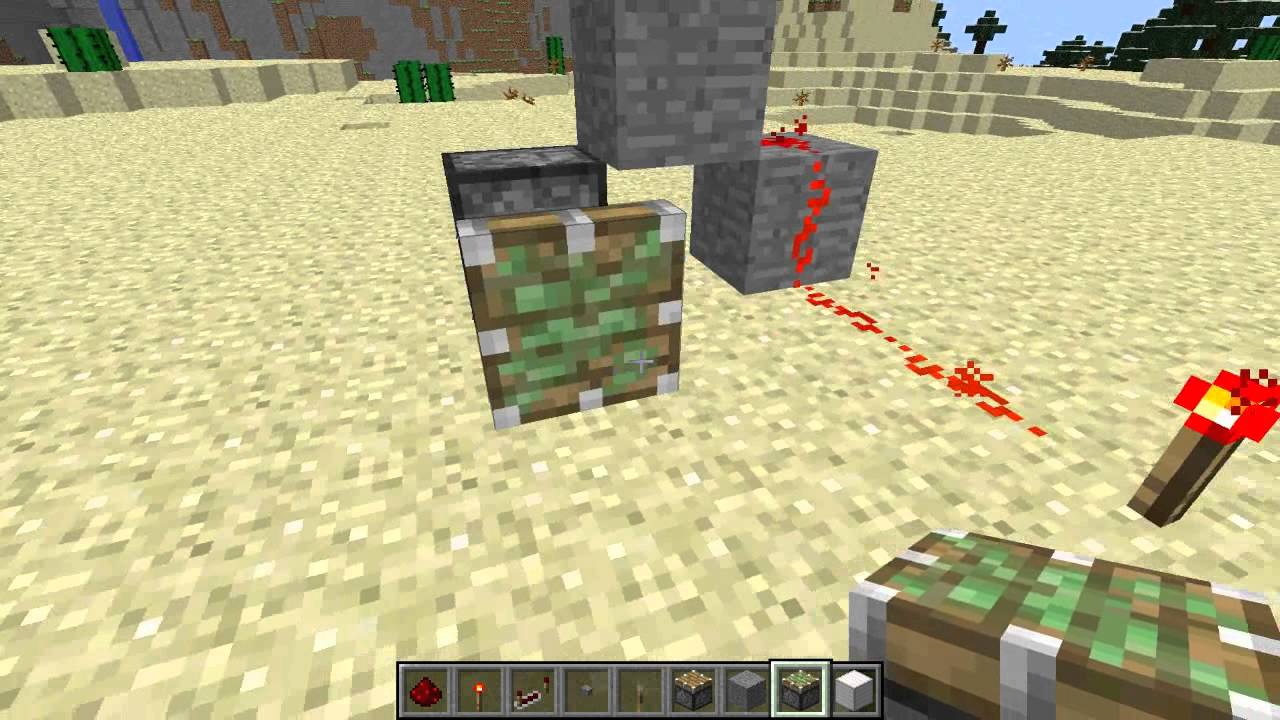 Ultimate Redstone Tutorial ITA : Block Update Detector - YouTube