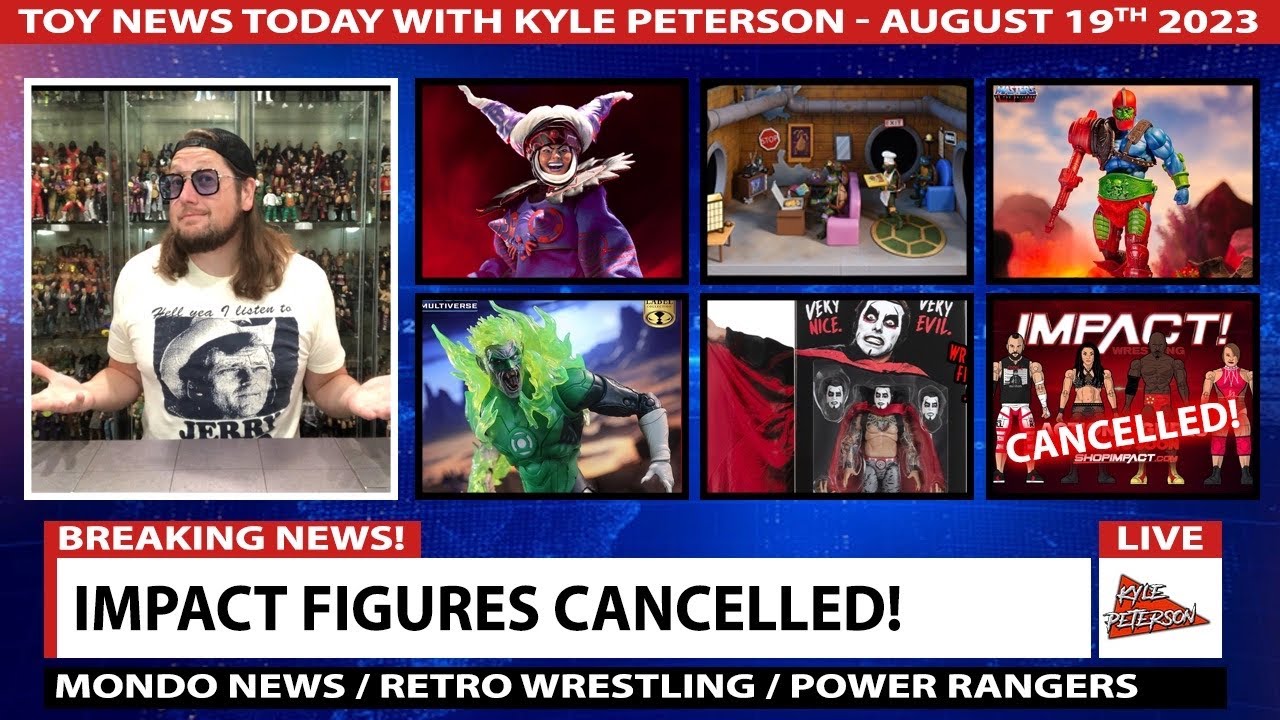 Toy News for the Week of August 18, 2023! Impact Figures, Mondo, NECA ...