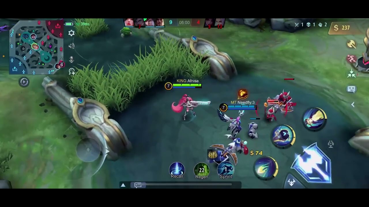 No Cut Part.16 - #mobilelegends - YouTube