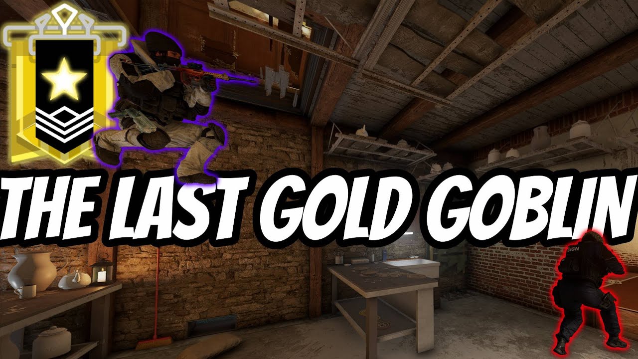 Rain bow six Siege gold ranked gameplay raod to champ - YouTube