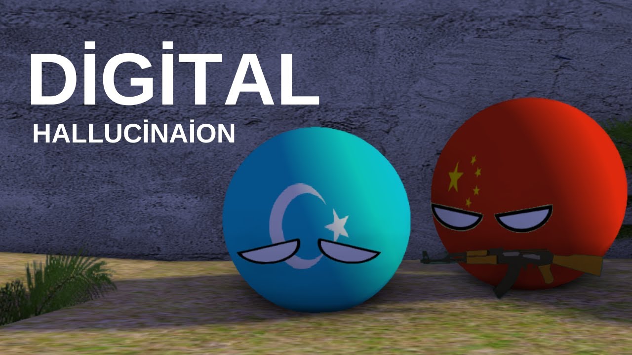 digital hallucination | 3d countryball animation - YouTube