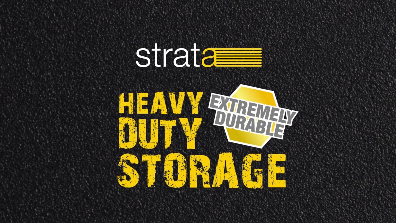 Strata Heavy Duty Range - надзвичайно міцний ящик для зберігання - YouTube