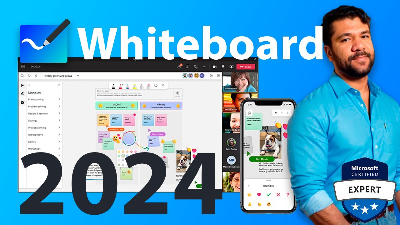 Novidades do Microsoft Whiteboard (2024), por Mauricio Cassemiro - YouTube
