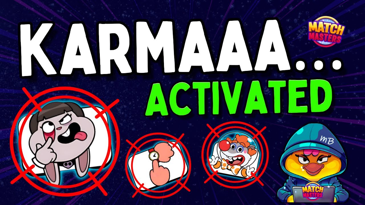 KARMA STRIKES BACK - ALWAYS BE RESPECTFUL | Match Masters PVP - YouTube
