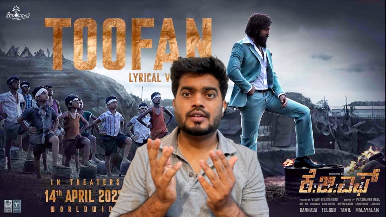 KGF 2 Toofan Song Review | Toofan KGF 2 | Yash | Prashanth Neel | KGF ...