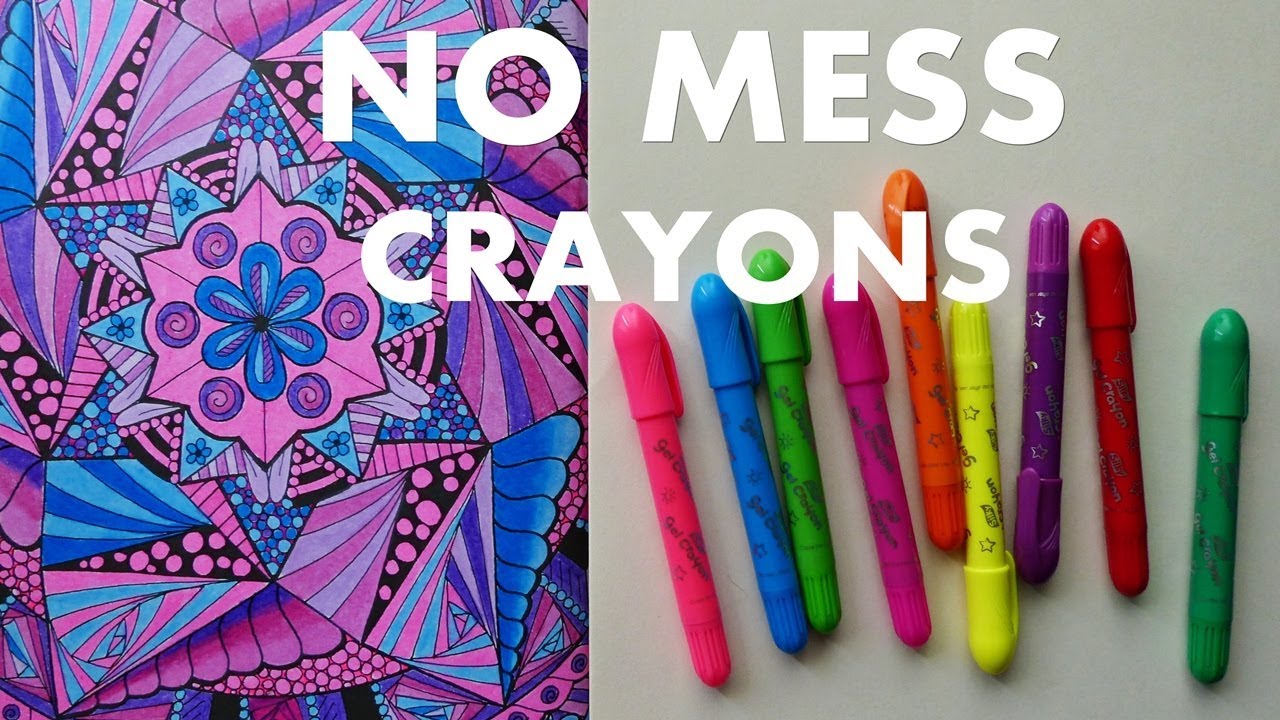 Amos Colorix Gel Crayons review - YouTube