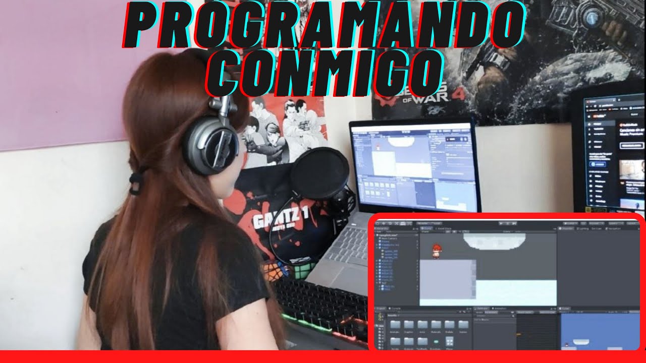 UN DIA EN LA VIDA DE UN PROGRAMADOR MEXICO PT.2 -Programando conmigo en tiempo real- UNITY 2D ...