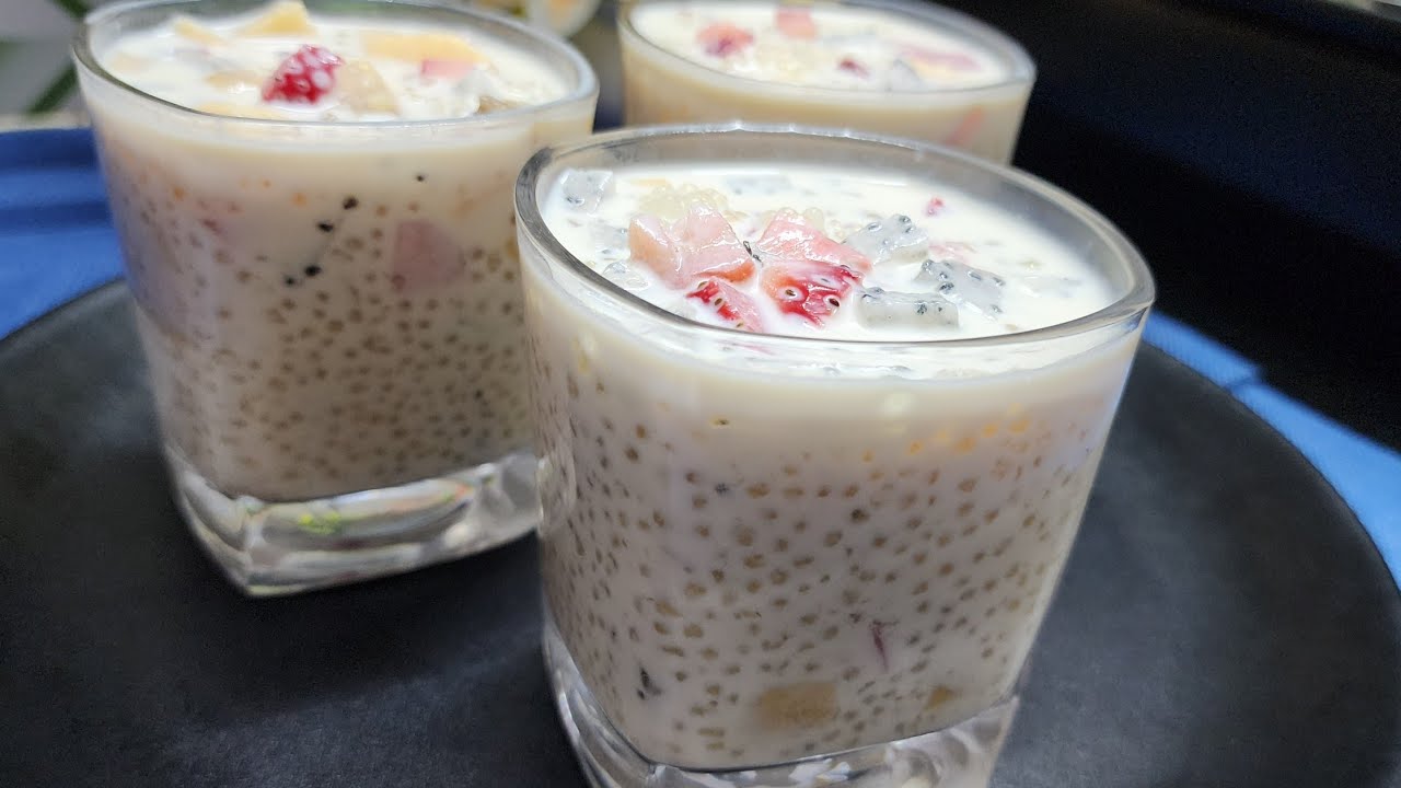 TASTY SAGO DESSERT (RAMADAN JUICE SERIES VID-1) - YouTube