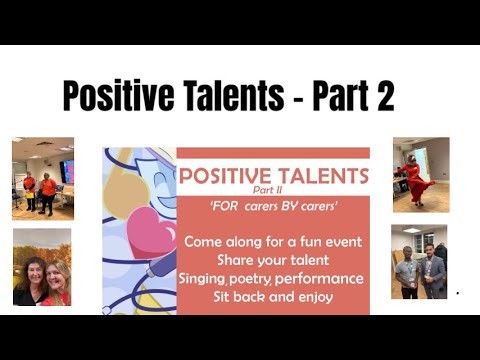 Positive Talents 2 - More than Just Carers - YouTube